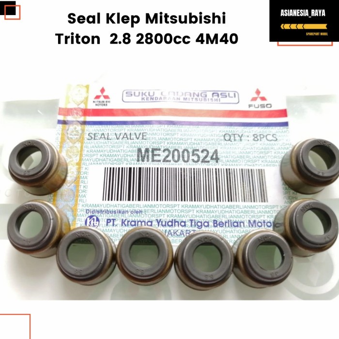 Jual New Seal Klep Mitsubishi Triton 2.8 2800Cc 4M40 Kode Am043 | Shopee Indonesia