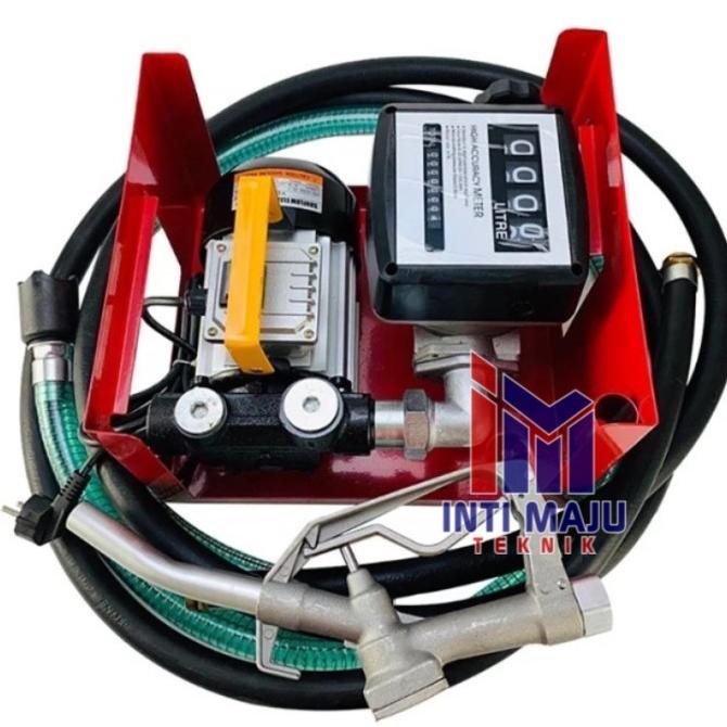 Jual Pompa Solar Flow Meter Bbm / Pompa Transfer Solar 4 Digit Fuel ...