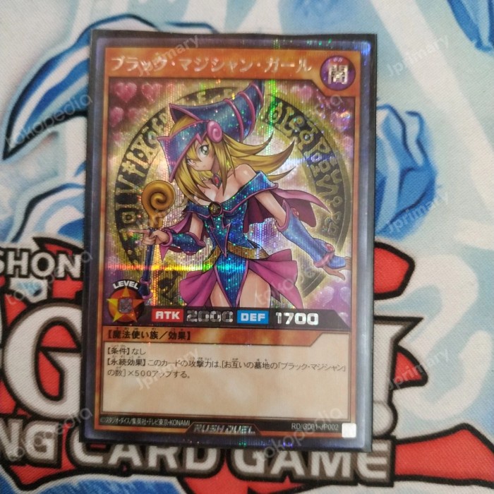 Jual Yugioh Rush Duel Dark Magician Girl Rd/G001-Jp002 Original | Shopee Indonesia
