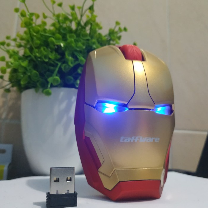 Jual Mouse Wireless karakter IRON MAN | Shopee Indonesia