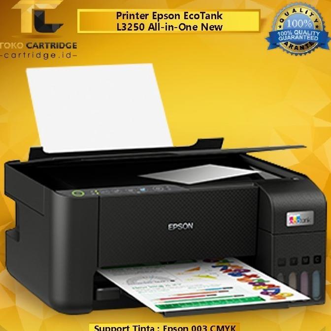 Jual printer epson l3250 ecotank all in one printer wireless new original | Shopee Indonesia