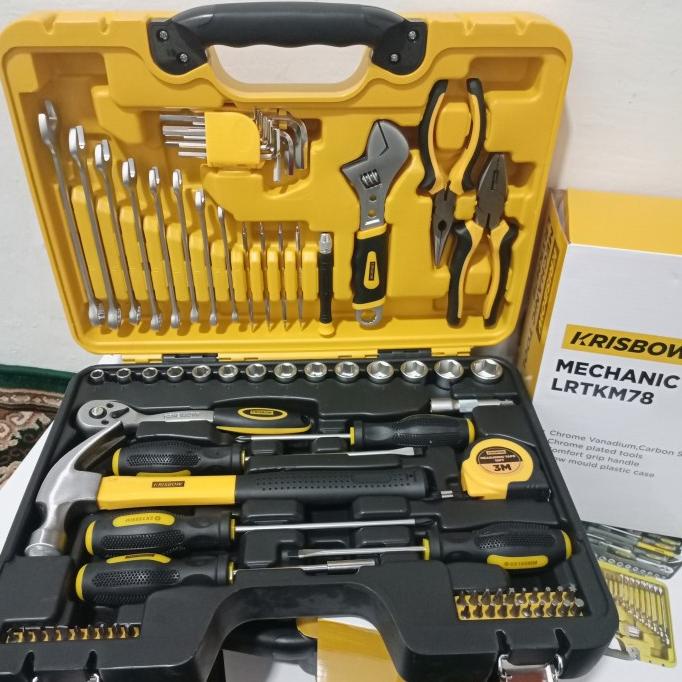 Jual Krisbow Mechanic Tool Kit 78pcs Shopee Indonesia