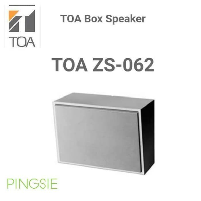 Jual BOX SPEAKER TOA ZS-062 SPEAKER DINDING RUANGAN INDOOR ORIGINAL ...