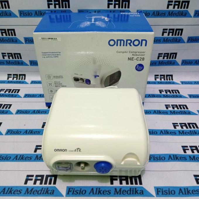 Jual Nebulizer Omron C28 / Alat Uap Fisioterapi Omron C28 | Shopee Indonesia