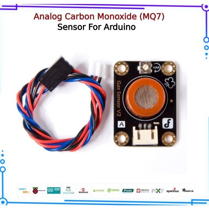 Jual Dfrobot Gravity Analog Carbon Monoxide Sensor Mq7 For Arduino