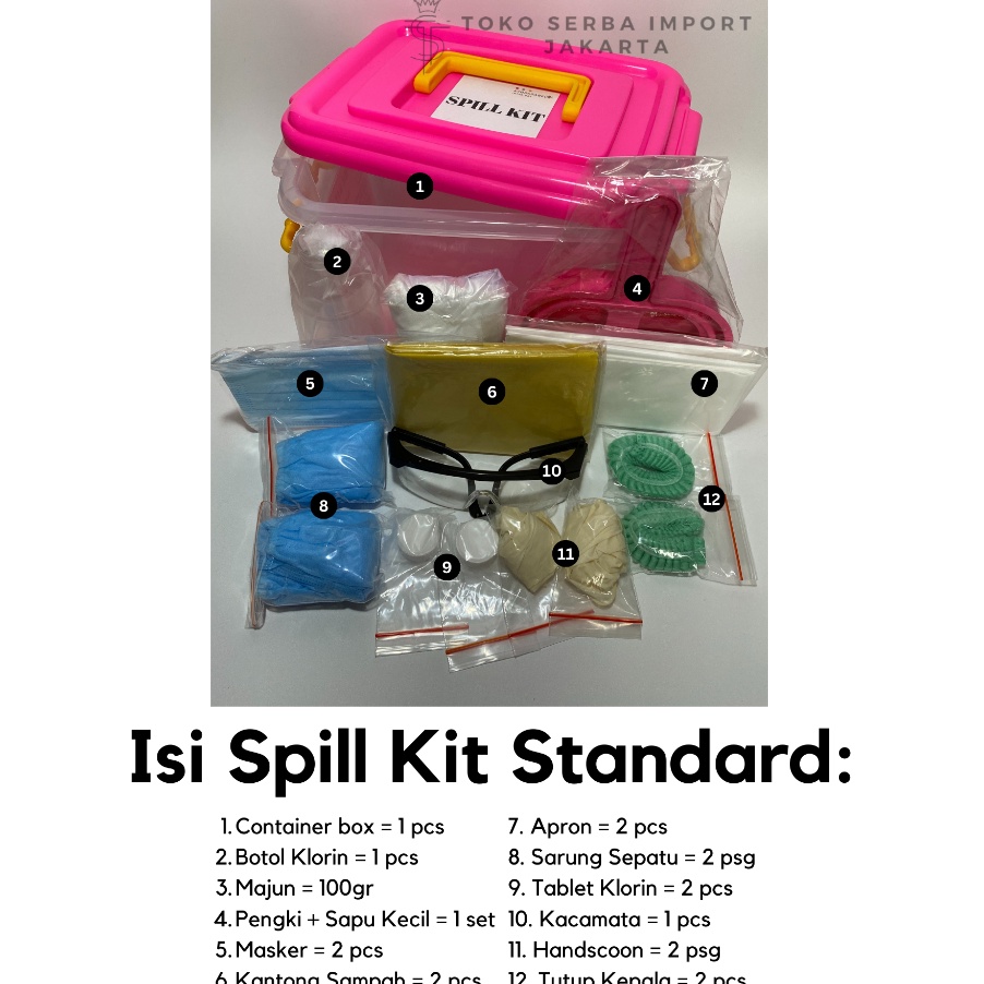 Jual Restock SPILL KIT/ APD RUMAH SAKIT. | Shopee Indonesia