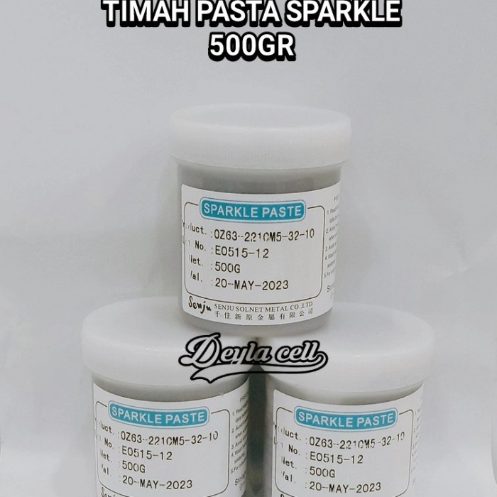 Jual TIMAH PASTA LEADFREE SPARKLE 500GR | Shopee Indonesia