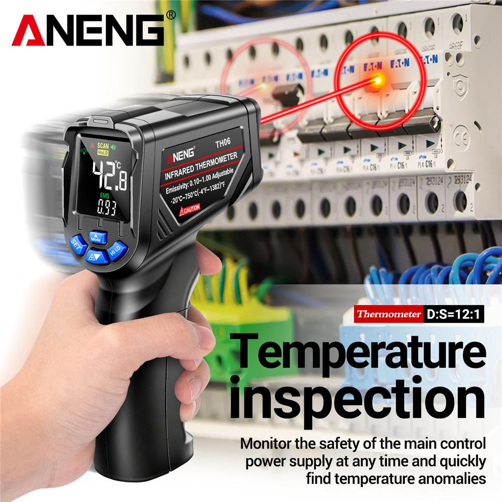 Jual THERMOMETER LASER INFRARED DIGITAL ANENG TERMOMETER LASER INFRARED ...
