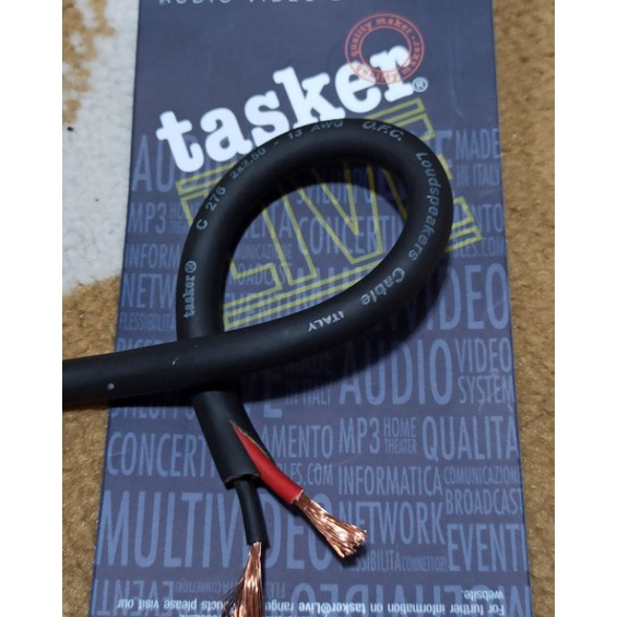 Jual ct TASKER C 276 Load speaker cable 2 x 2.5 mm / Meter - Import ...