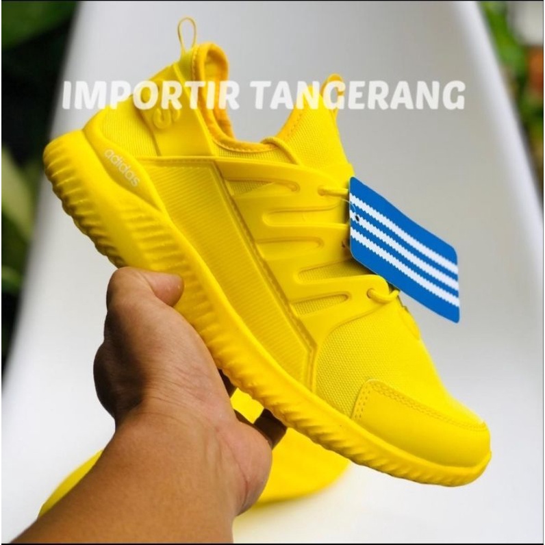 Jual Sepatu Wanita Kuning Adidas Sepatu Alpha Bounce Full Yelow Wanita ...