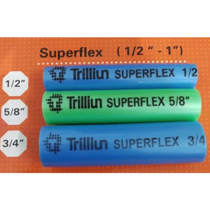 Jual Selang Triliun Superflex 5/8 Roll 50 Meter | Shopee Indonesia