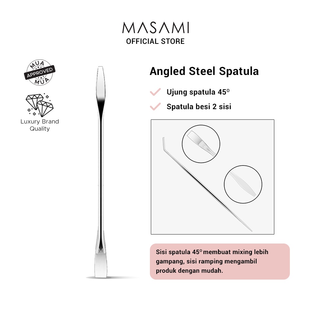 Jual Masami Angled Steel Spatula | Shopee Indonesia