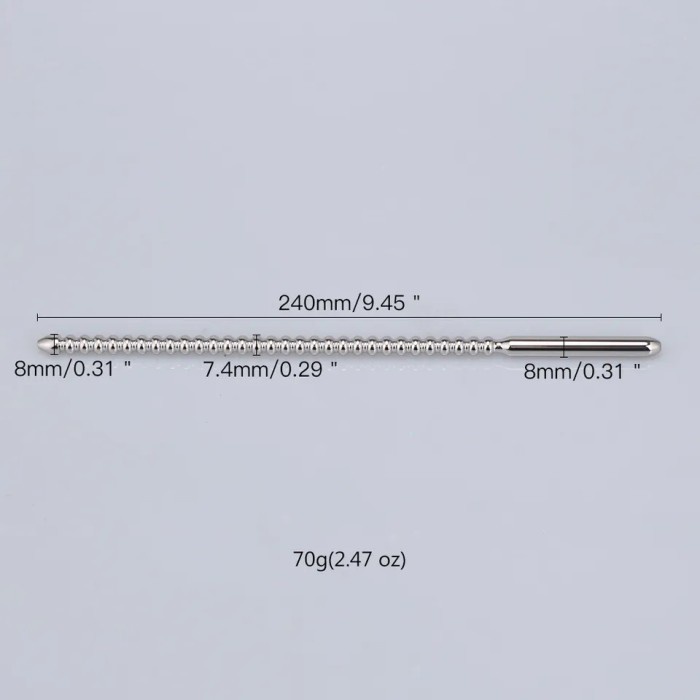 Jual Alat Sonde Urethra Urethral Sounding Rod Stainless Steel Tipe 6 ...
