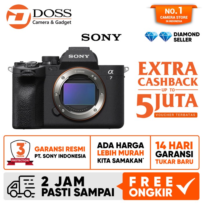 Jual Sony A7IV Sony a74 Sony A7 IV Mirrorless Camera (Body Only ...