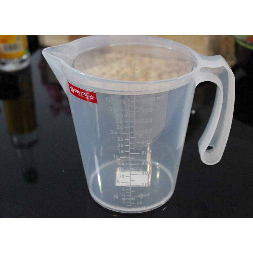 Jual ` Yo HANKO measuring cup 1000ml gelas takar ukur 1liter ANTI PECAH ...