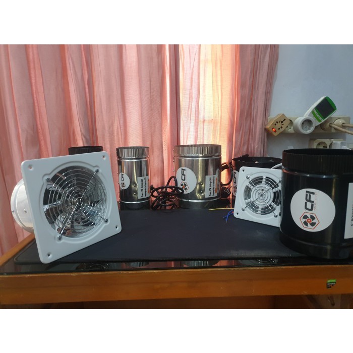 Jual 10" Inch Mini Inline Fan/Booster Fan/Air Duct Fan/Exhaust Fan ...