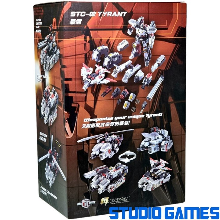 Jual PROMO!!! TFC TOYS ST COMMANDER STC-02 TYRANT - TRANSFORMERS ...