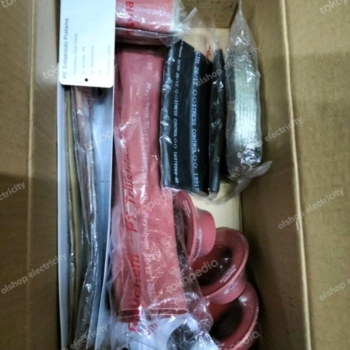 Jual Terminasi Raychem indoor 3x95 mm 20 kv (complit skun) | Shopee ...