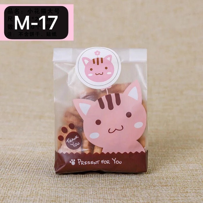 Jual Standing Pouch Cookies Bag Motif 8X 23Cm - M 17 Besar( No Stier ...