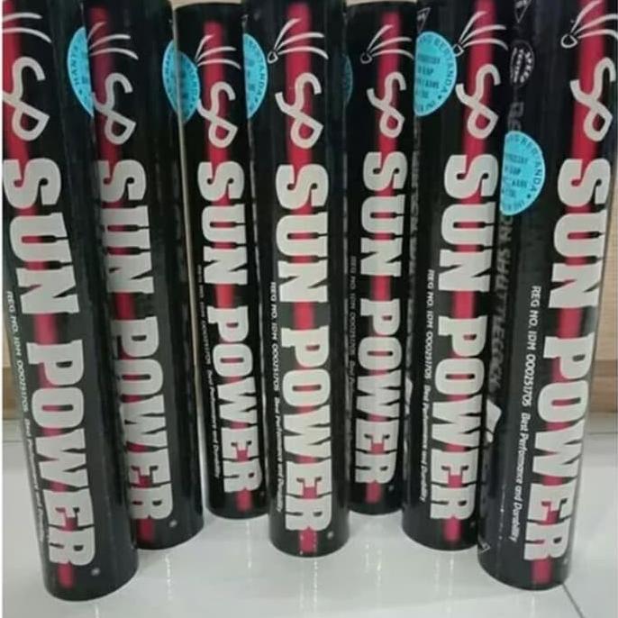 Jual Shuttlecock Cock Badminton Bulutangkis SUN POWER SUNPOWER Ori ...