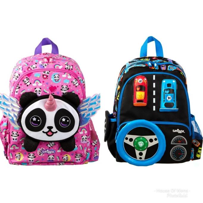 Jual TER-UPDATE SMIGGLE PANDA VROOM CHARACTER BACKPACK - TAS JUNIOR ...