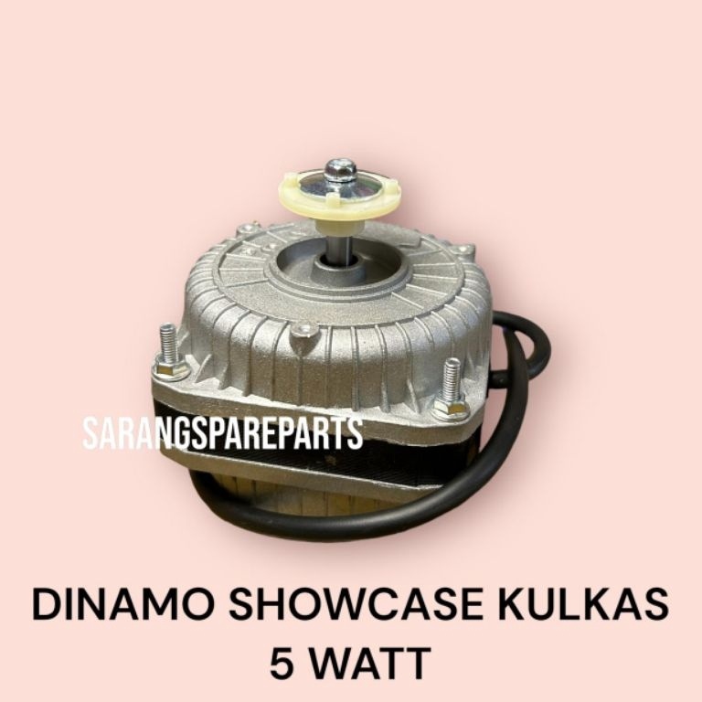 Jual 12.12 Brand DINAMO SHOWCASE 5 WATT / MOTOR FAN CONDENSOR 5 WATT ...