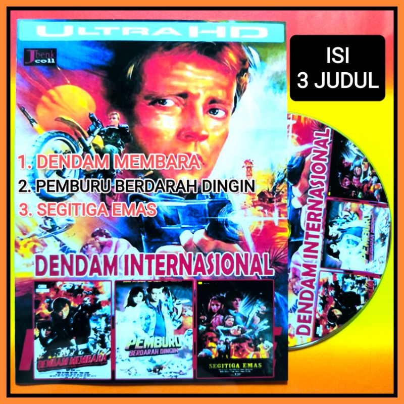 Jual Kaset Film Indonesia DENDAM MEMBARA - PEMBURU BERDARAH DINGIN ...