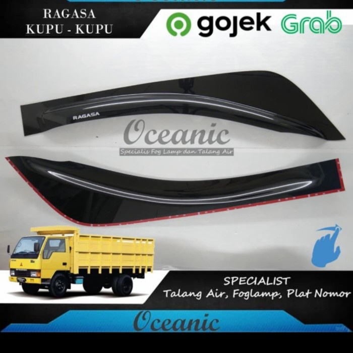 Jual Talang Air Depan Mobil Ragasa Model Kupu2 | Shopee Indonesia