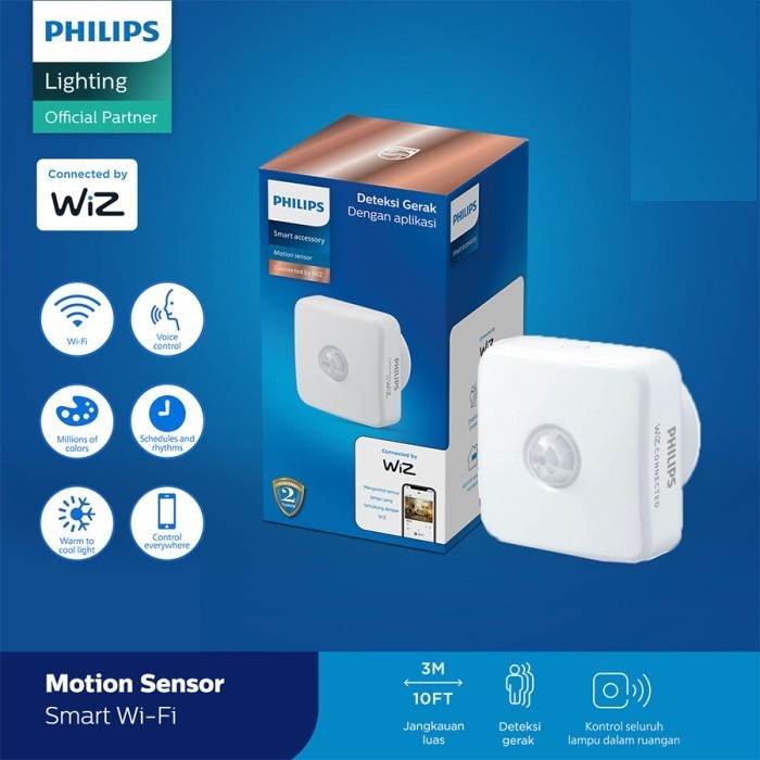 Jual Philips PIR Sensor/Sensor Gerak Wi-Fi w/batteries | Shopee Indonesia