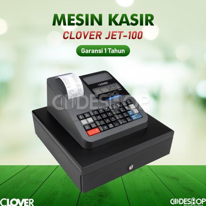 Jual Mesin Kasir Clover Jet-100 Series All In One Cash Register Jet100 | Shopee Indonesia