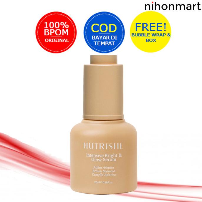 Jual Nutrishe Intensive Bright & Glow Serum 20ml | Shopee Indonesia