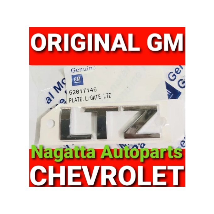 Jual Emblem Tulisan Ltz Untuk Spin Dan Semua Mobil Chevrolet Original ...