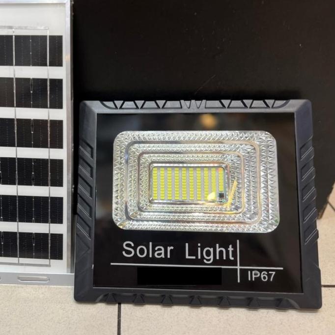 Jual Lampu Tembak Solar Panel 300 Watt 300W Lampu Sorot Tenaga Surya 300W | Shopee Indonesia