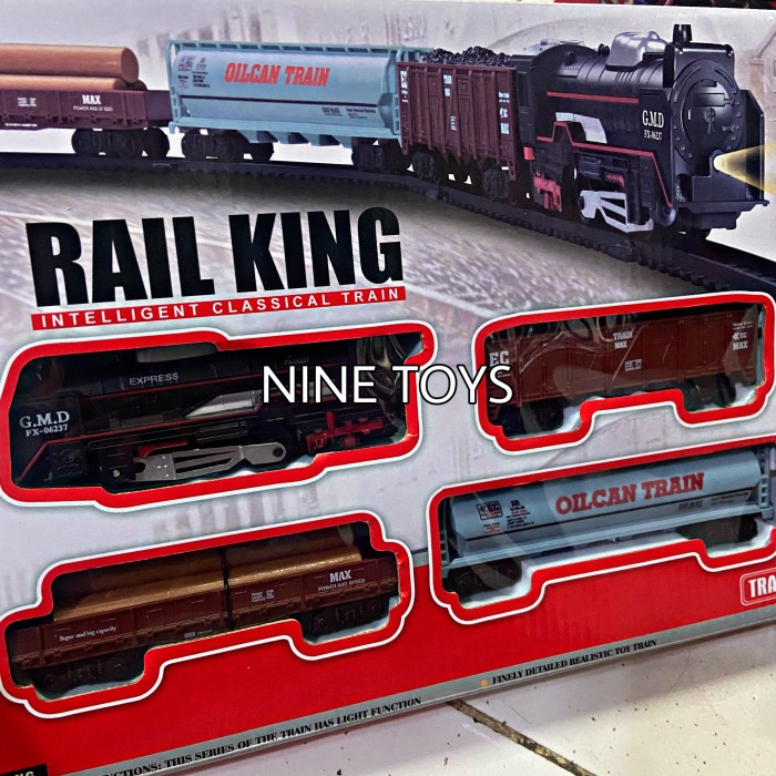 Jual HOT SALE!!! MAINAN KERETA API CLASSIC RAIL KING TRAIN SET ...