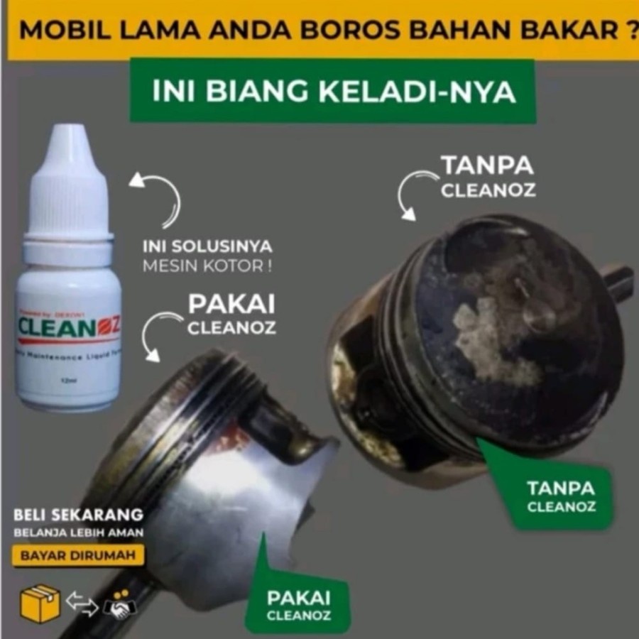 Jual CG9 CLEANOZ PENGHEMAT BBM 100 % AMAN UNTUK MESIN DAN BUAT LEBIH ...
