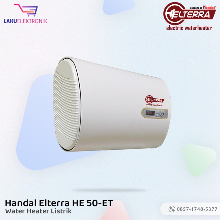 Jual Pemanas Air Electric Water Heater Handal Elterra HE50-ET SOLAHART ...