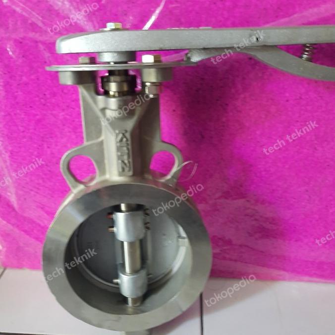 Jual Termantab] butterfly valve stainless kitz dn100 scs13a 4 inch | Shopee Indonesia