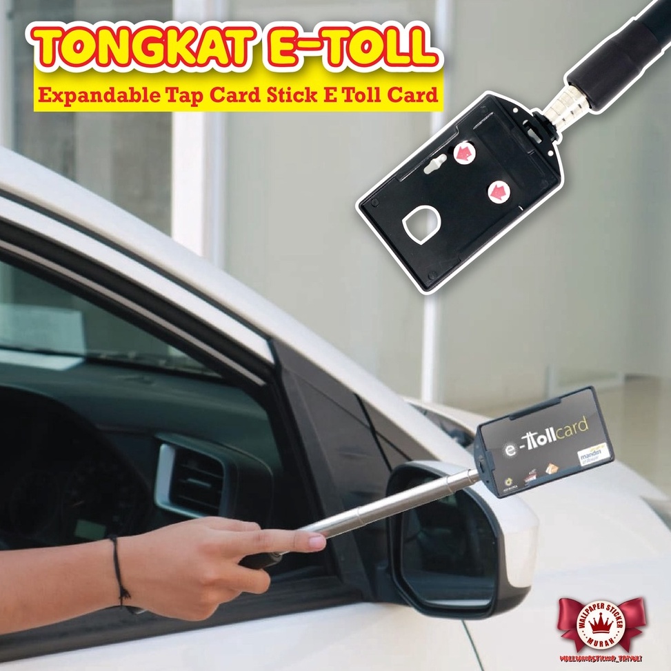 Jual New Stock.. [WAJIB PUNYA] Tongkat E-Toll / Tongkat Kartu E Tol ...