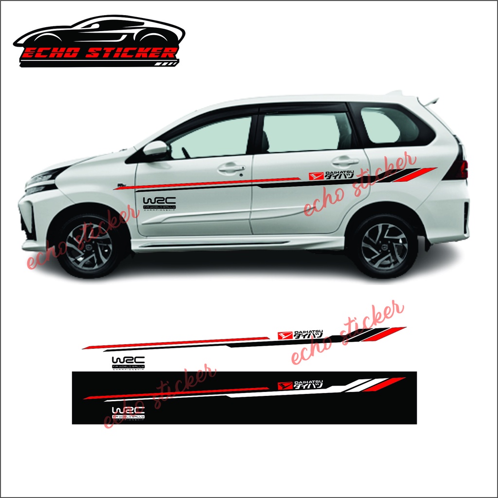 Jual sticker stiker cuting mobil velos avanza xenia list stiker ...