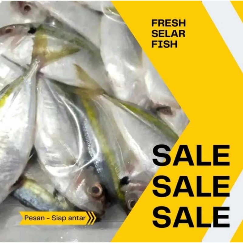 Jual IKAN SELAR fresh 1kg | Shopee Indonesia