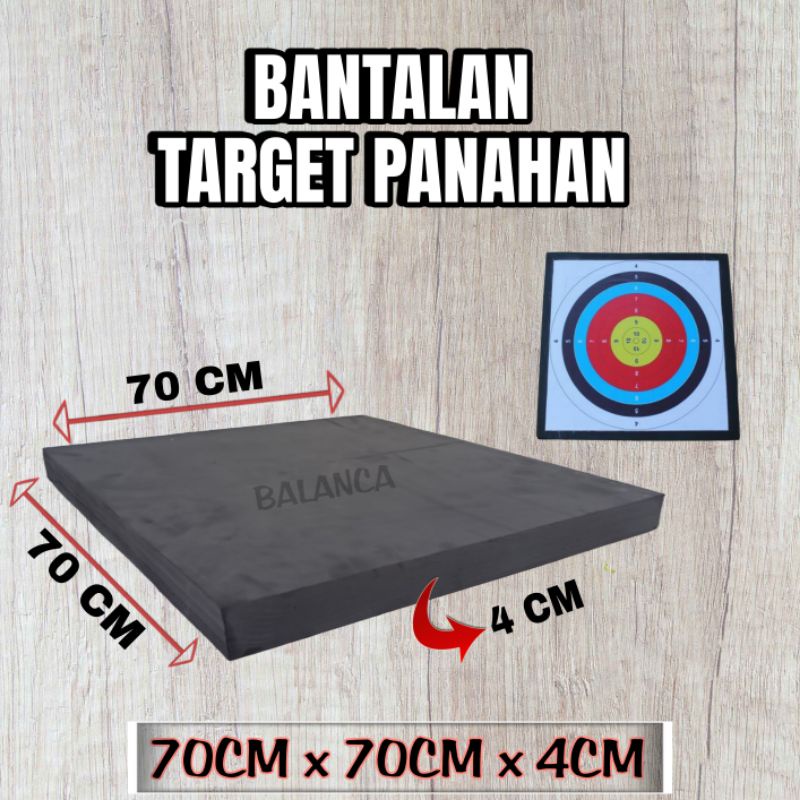 Jual Bantalan Target Panahan Busa Ati Eva Foam 70CM x 70CM x 4CM ...