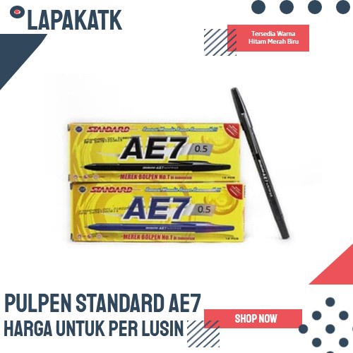 Jual VMBX9868 Pulpen Standard Ae7 / Pen Standart Ae7 ( lusin ) | Shopee Indonesia