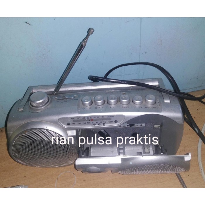 Jual Radio Jadul Am Fm Kaset Tape Player Recod Fudai Rekam Cassete ...
