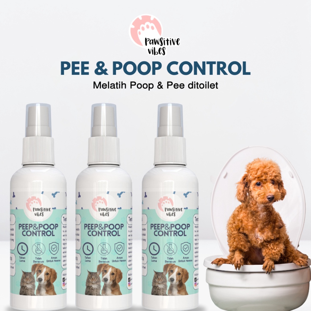 Jual Stock barun4N8z Pawsitive Vibes Pee Poop Control Potty Training ...