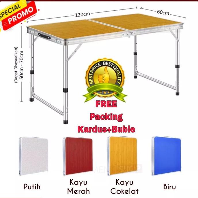 Jual `````````] meja bazar Meja lipat koper meja lipat portable meja ...