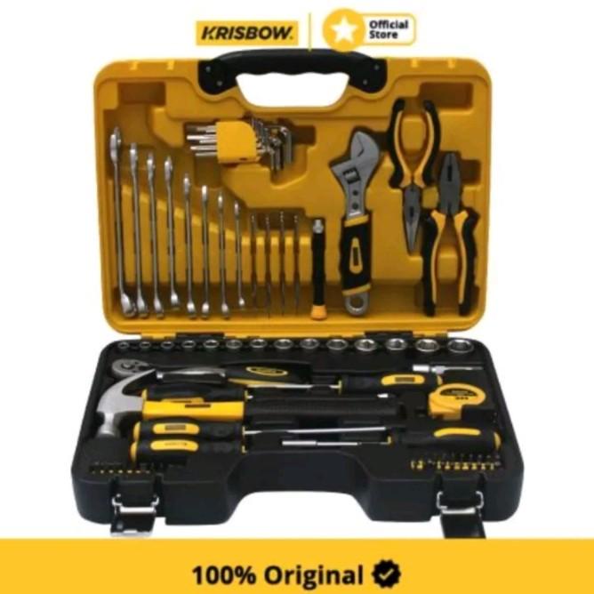 Jual Toolkit 78 Box Set Tool Kit Original Krisbow Kotak Perkakas ...