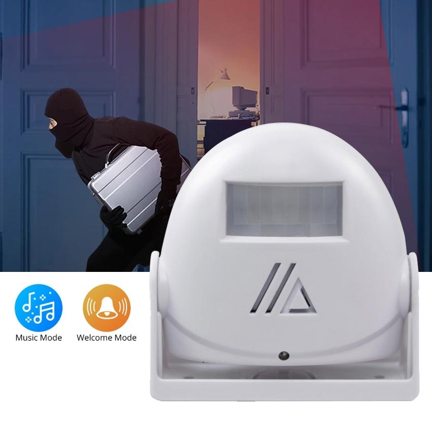 Jual Bel Pintu Toko Rumah Sensor Gerak Selamat Datang Alarm Sensor ...