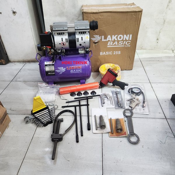Jual Kompresor Lakoni Basic 25S Air Impact Angin | Shopee Indonesia