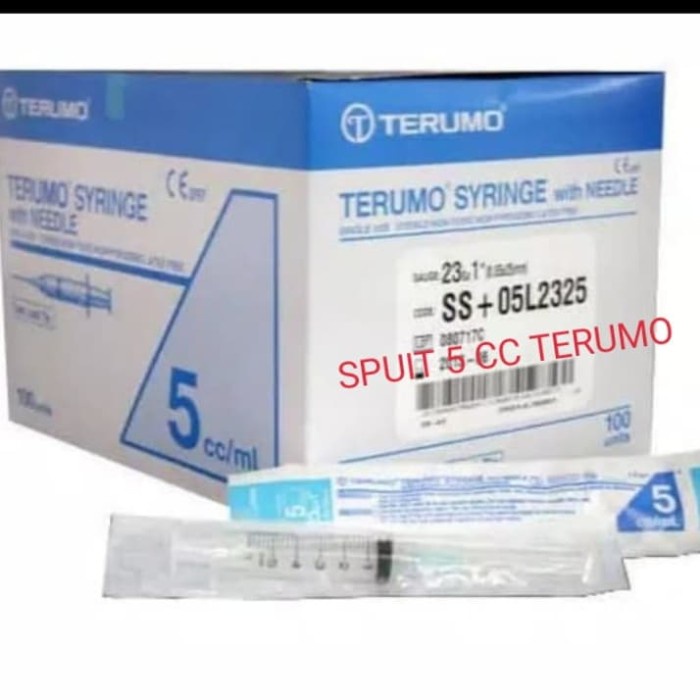Jual Disposable Syringe Spoit Terumo 5 CC | Shopee Indonesia