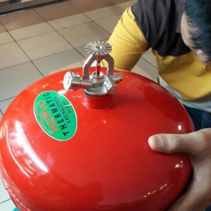 Jual TERLARIS!!! Apar thermatic newvo halotron 5kg pemadam api otomatis ...
